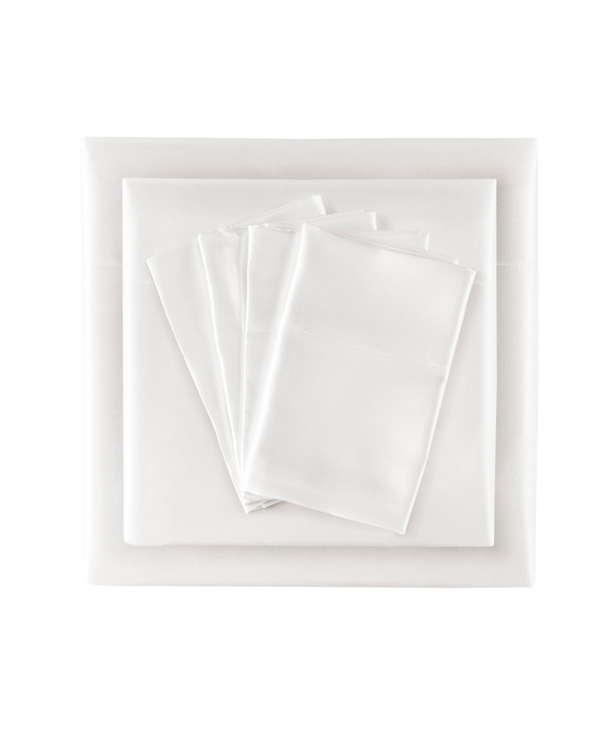 Click here for Madison Park Essentials Satin 6-Pc. Sheet Set  Ful... prices