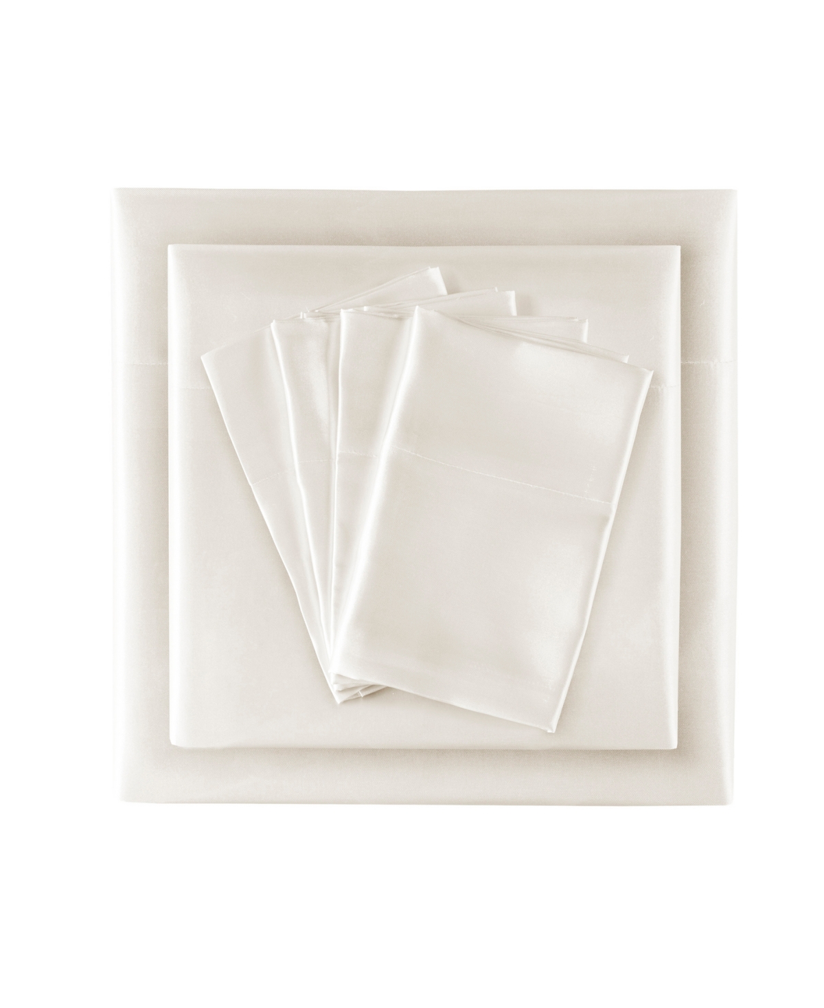 Click here for Madison Park Essentials Satin 6-Pc. Sheet Set  Que... prices