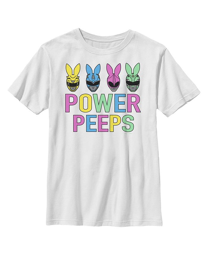 Hasbro Boy's Power Rangers Easter Power Peeps Child T-Shirt - Macy's