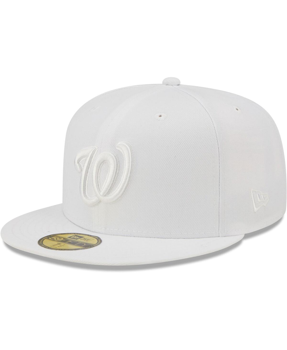 Click here for Mens New Era Washington Nationals White on White 5... prices