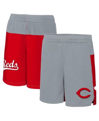 Big Boys and Girls Gray Cincinnati Reds 7th Inning Stretch Shorts - Macy's