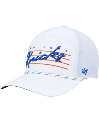 Men's '47 Brand White New York Knicks Downburst Hitch Snapback Hat - Macy's