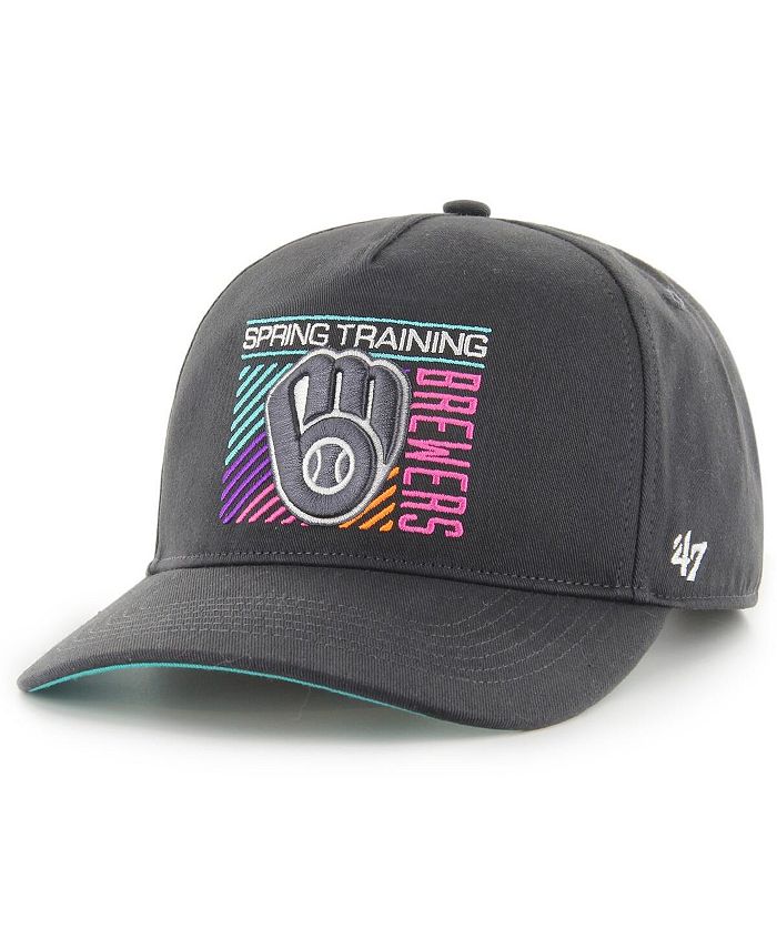 '47 Brand Men's Charcoal Milwaukee Brewers 2023 Spring Training Reflex ...