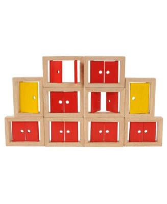 Marvel Education Company Wooden Doors and Windows - 10 Pcs - Macy's