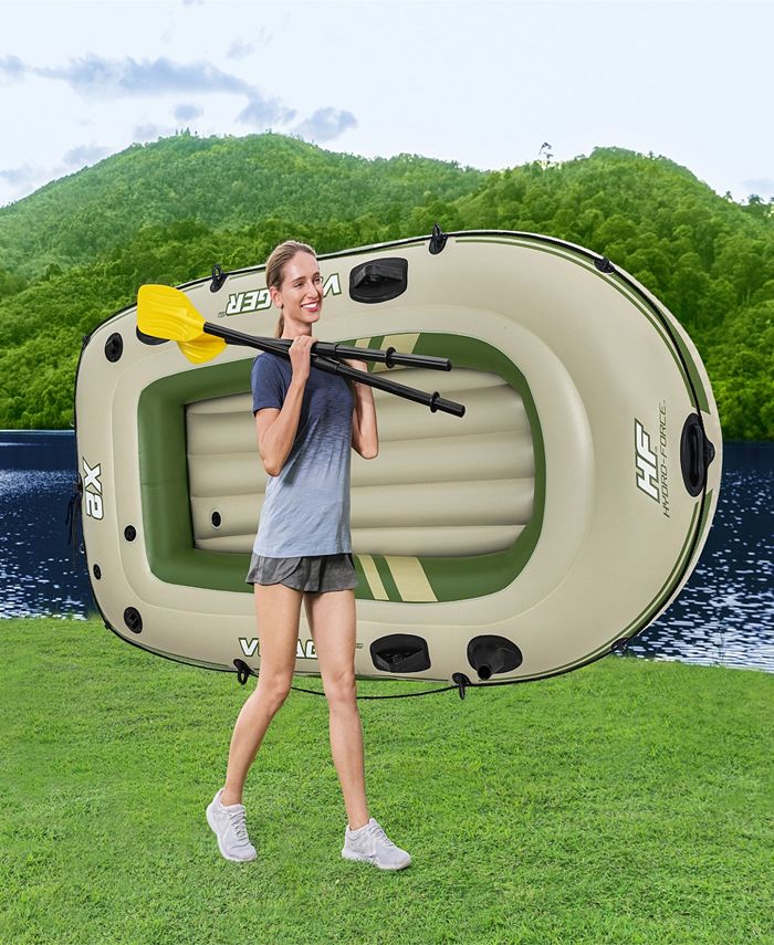 Hydro-Force Voyager X2 Green Raft Set - Macy's