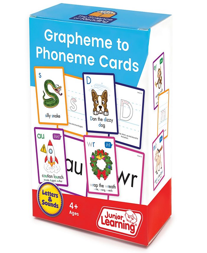 Junior Learning Grapheme To Phoneme Flashcards - Macy's
