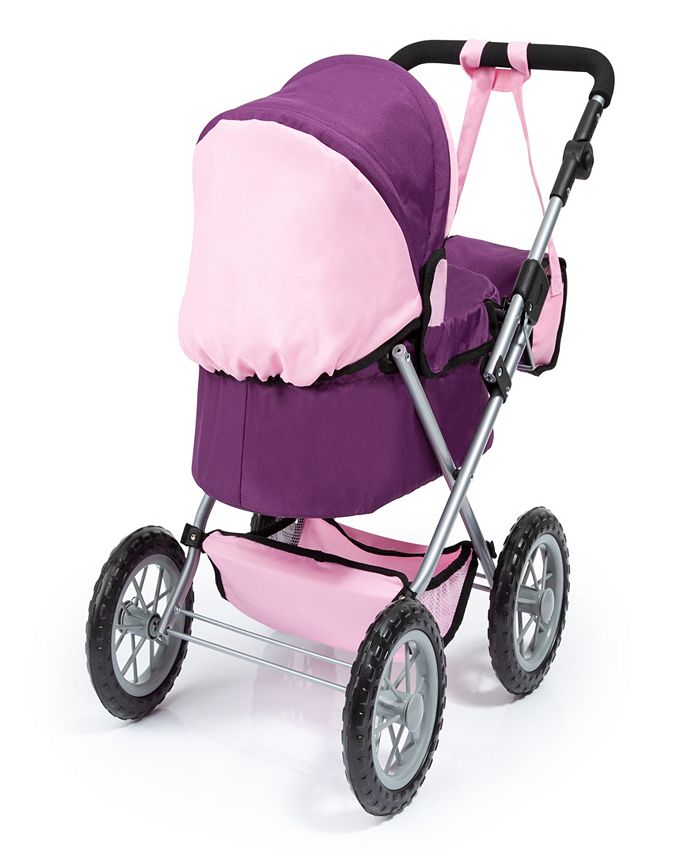 Bayer Design Dolls Purple And Pink Trendy Pram - Macy's