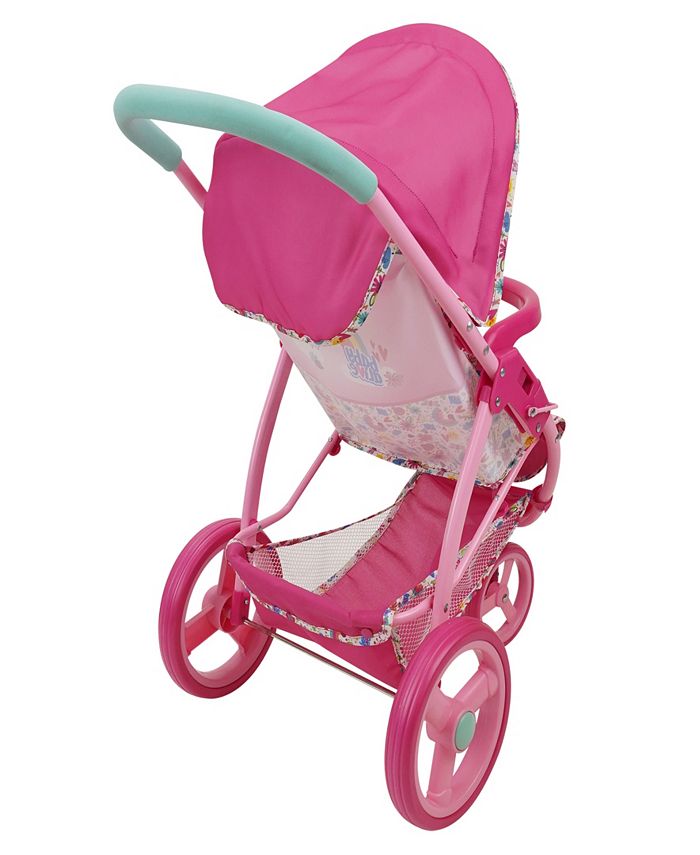 Baby Alive Pink And Rainbow Doll Jogging Stroller - Macy's