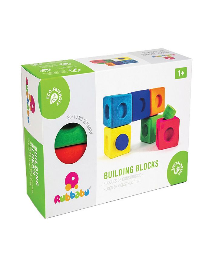 Rubbabu Rubbablox Natural Rubber Foam Blocks - Macy's