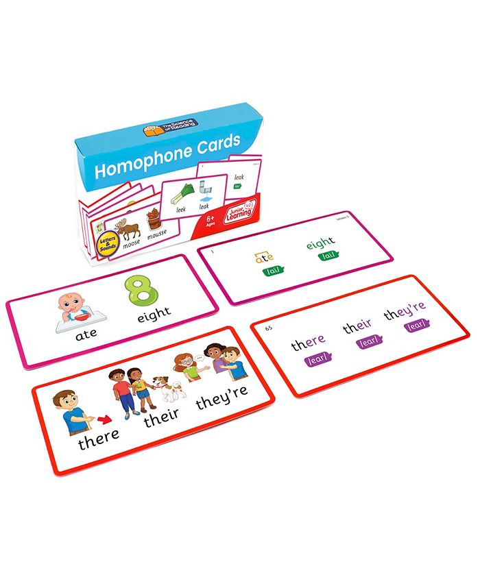 Junior Learning Homophone Flashcards - Macy's