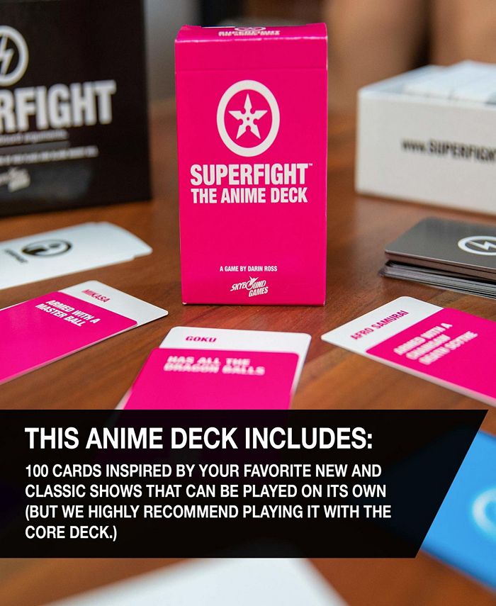 SUPERFIGHT The Anime Deck Card Game - Macy's