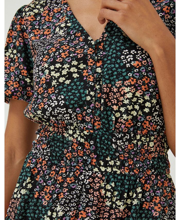 FatFace Women's Lottie Meadow Patchwork Dress - Macy's