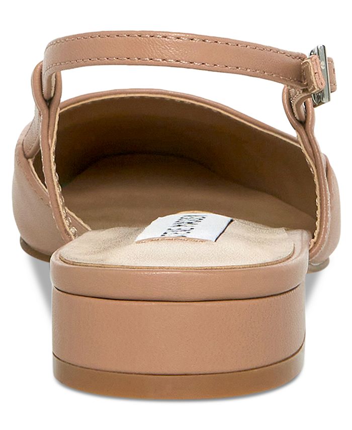 Steve Madden Women's Belinda Cap-Toe Slingback Flats - Macy's