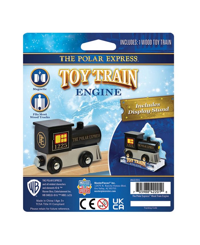 Masterpieces Polar Express Wooden Toy Train Engine For Kids - Macy's