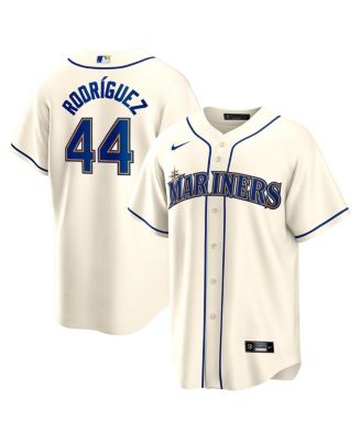 Men's Nike Julio Rodriguez Cream Seattle Mariners Official Replica ...