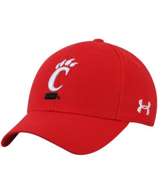 Men's Under Armour Red Cincinnati Bearcats Classic Structured ...
