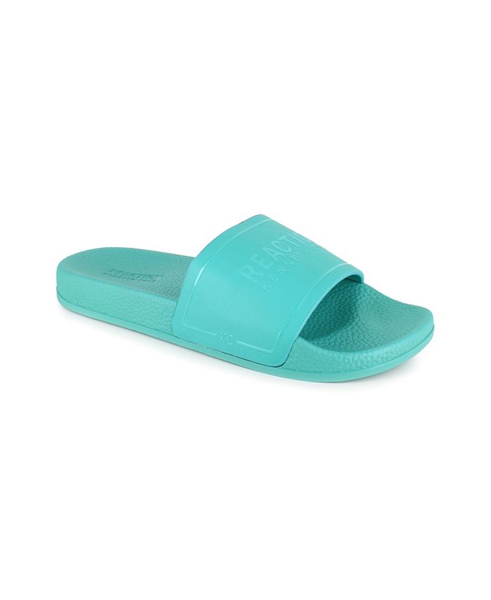 Kenneth Cole Reaction Women's Setia Logo Slip-on Slides - Macy's