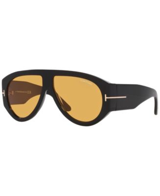 Tom Ford Men's Oversized Pilot Sunglasses, FT1044 - Macy's