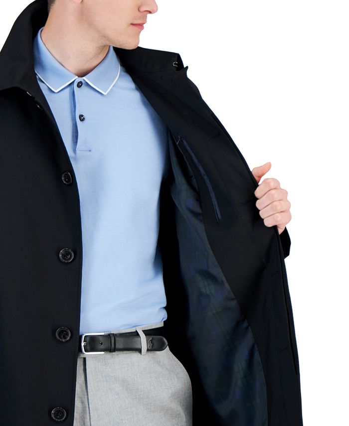 Lauren Ralph Lauren Men's Classic-Fit Solid Raincoat - Macy's
