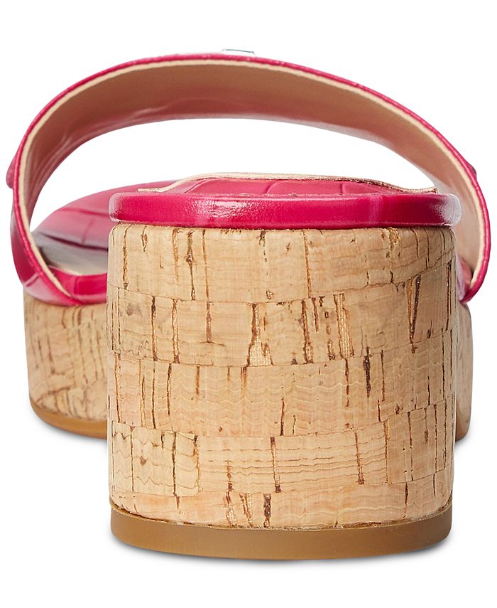 Lauren Ralph Lauren Women's Roxanne Heeled Dress Sandals - Macy's