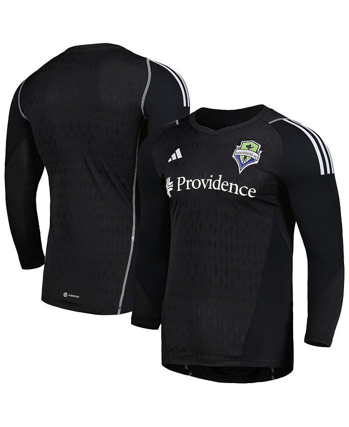 adidas Men's Black Seattle Sounders FC 2023 Goalkeeper Long Sleeve ...
