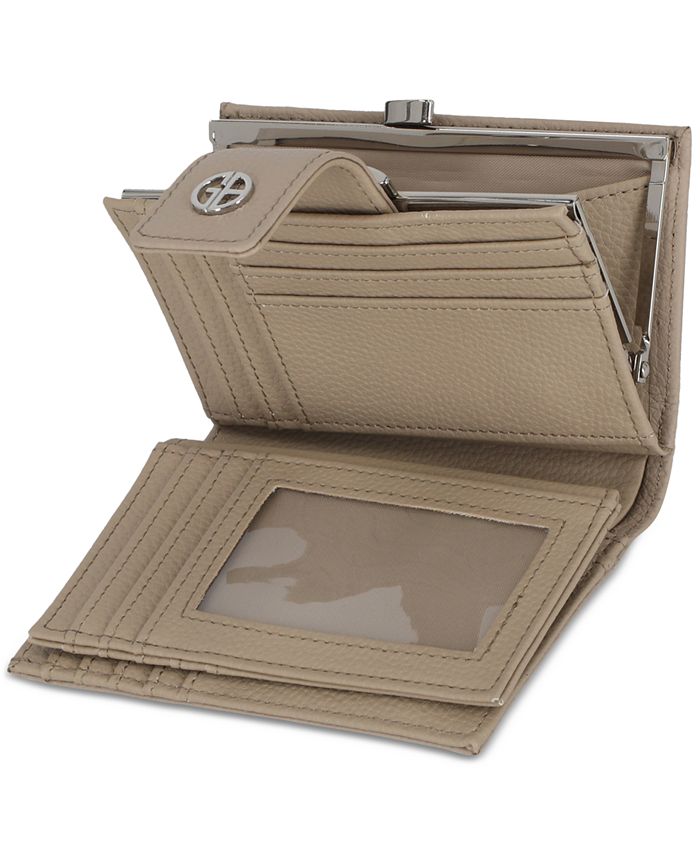 Giani Bernini Softy Leather Framed Colorblock Wallet, Created for Macy ...