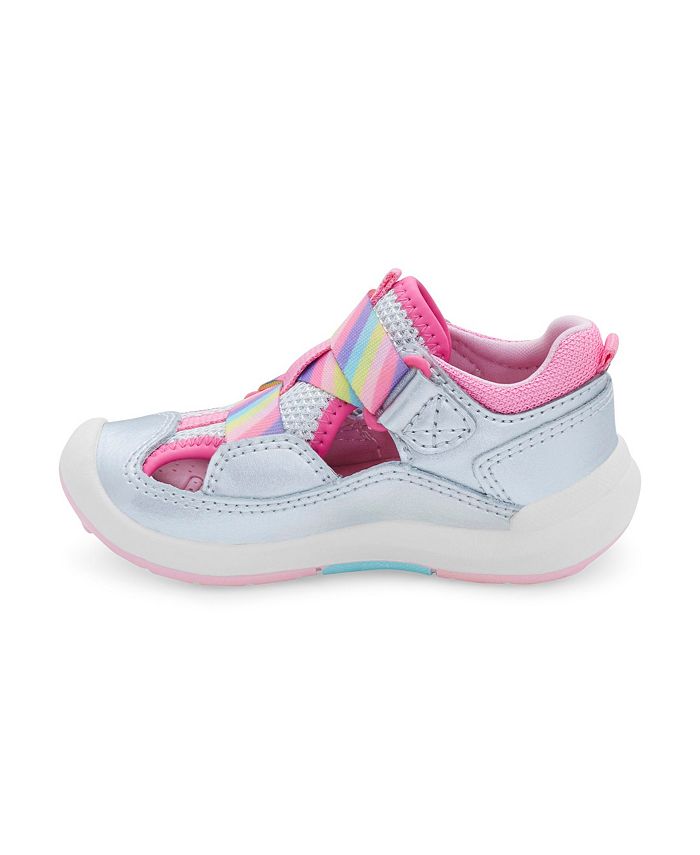 Stride Rite Toddler Girls SRTech Surf Leather Sandals - Macy's