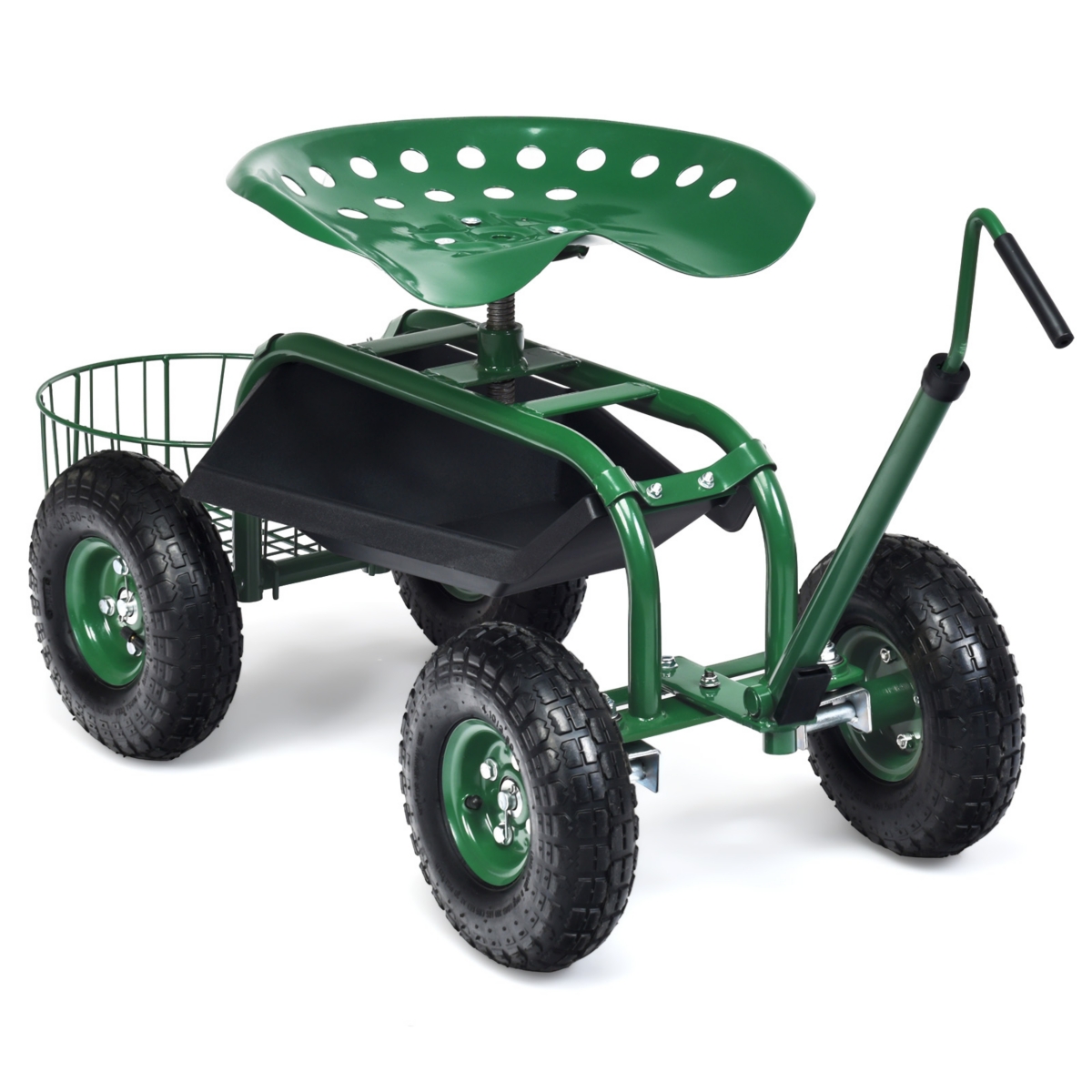 Click here for Garden Cart Rolling Work Seat for Planting w/E xte... prices