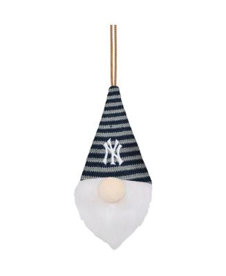 FOCO New York Yankees Plush Striped Hat Gnome Ornament - Macy's
