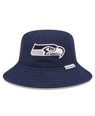 Men's New Era Heather College Navy Seattle Seahawks Bucket Hat - Macy's