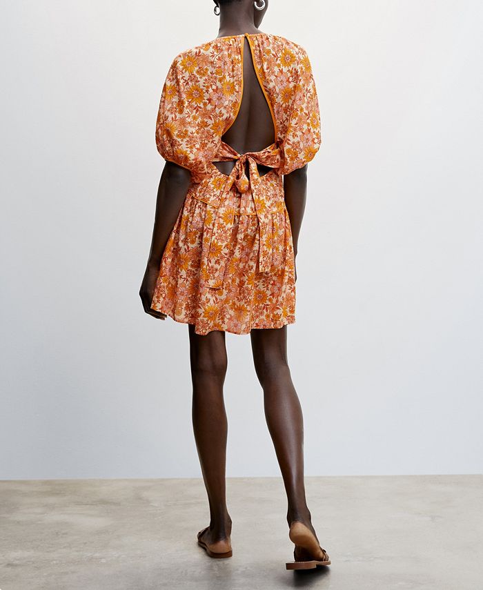 MANGO Women's Floral Print Dress - Macy's