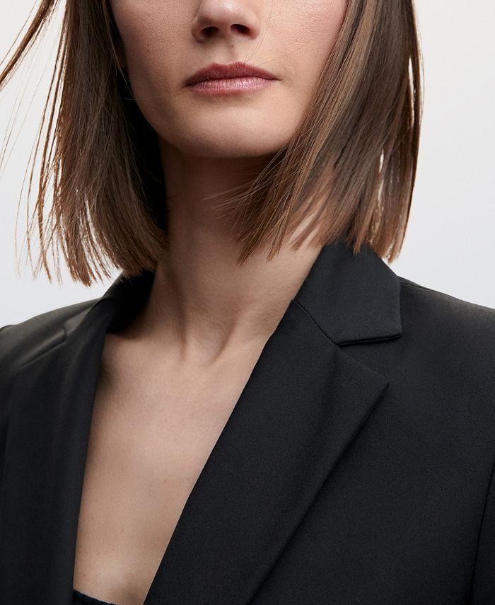 MANGO Women's Structured Suit Blazer & Reviews - Jackets & Blazers - Women - Macy's