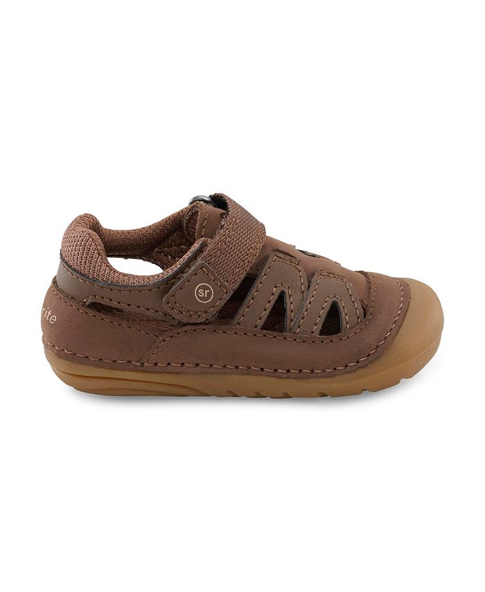 Stride Rite Big Boys Soft Motion Adam Leather Sandals - Macy's