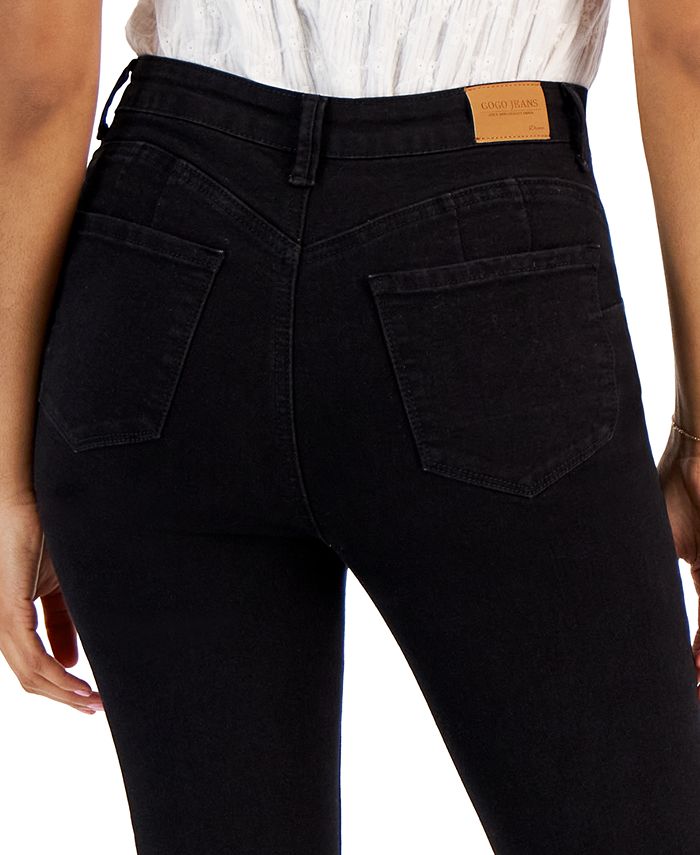 Gogo Jeans Juniors' High Rise Destructed Skinny Dream Jeans - Macy's