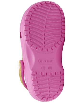 Crocs Toddler Girls Classic Disney Princess Light-Up Classic Clogs from ...