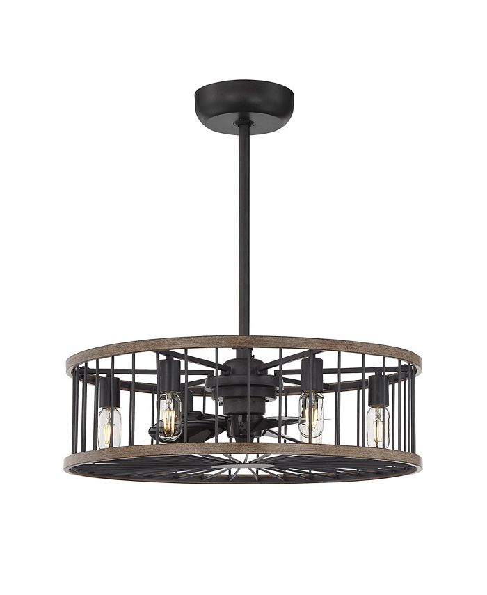 Savoy House Kona 6-Light Fan D'Lier in Sapele - Macy's