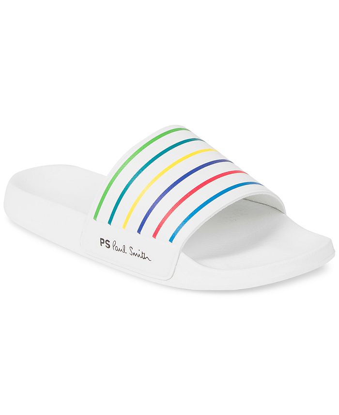 PAUL SMITH Men's Nyro Striped Pool Slide Sandal & Reviews - All Men's ...