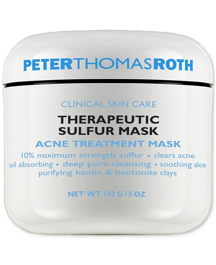 Peter Thomas Roth Therapeutic Sulfur Mask Acne Treatment Mask, 5 oz ...