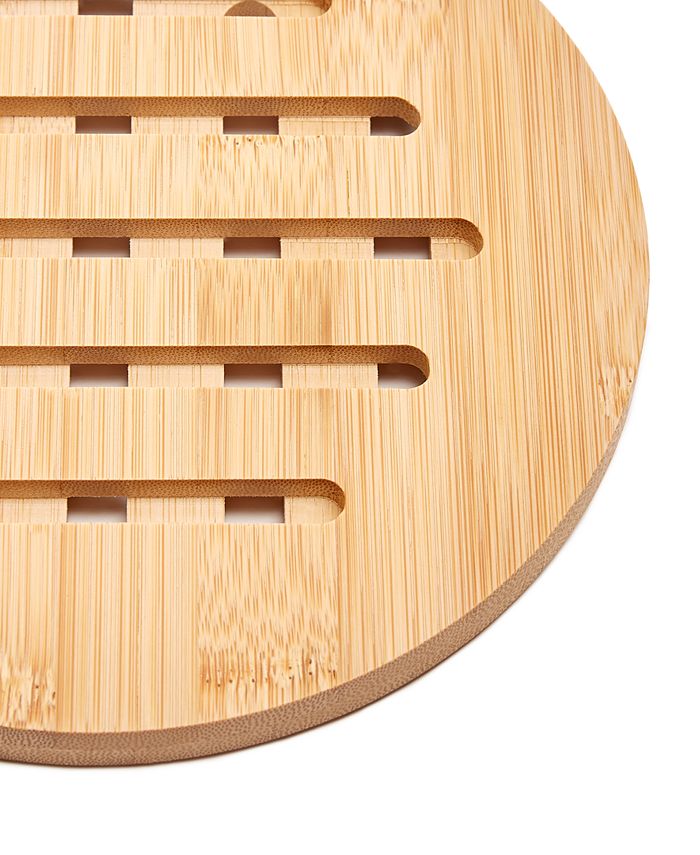 The Cellar 2-Pack Bamboo Trivet Set - Macy's