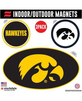 Iowa Hawkeyes Indoor and Outdoor 3-Pack Magnet Set - Macy's