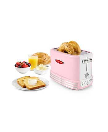 Nostalgia Retro 19.75" 2 Slice Bagel Toaster - Macy's