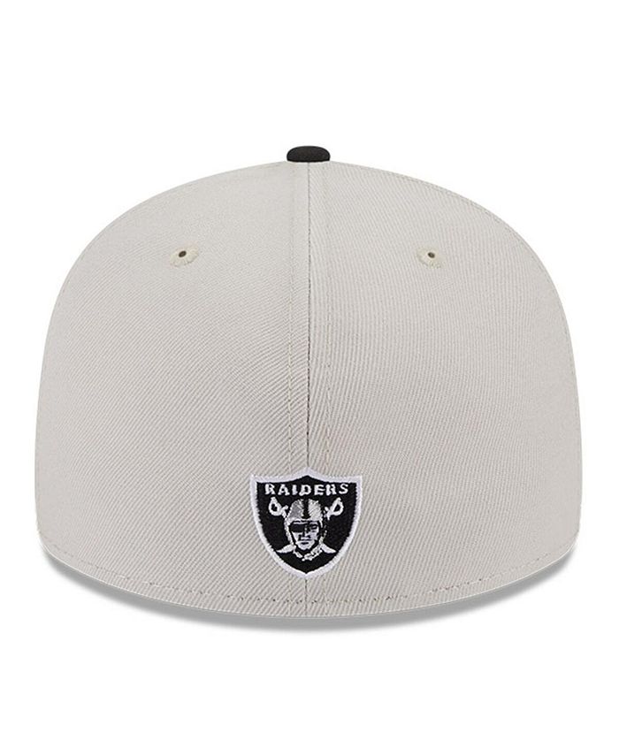 New Era Men's Stone, Black Las Vegas Raiders 2023 NFL Draft Low Profile 59FIFTY Fitted Hat - Macy's