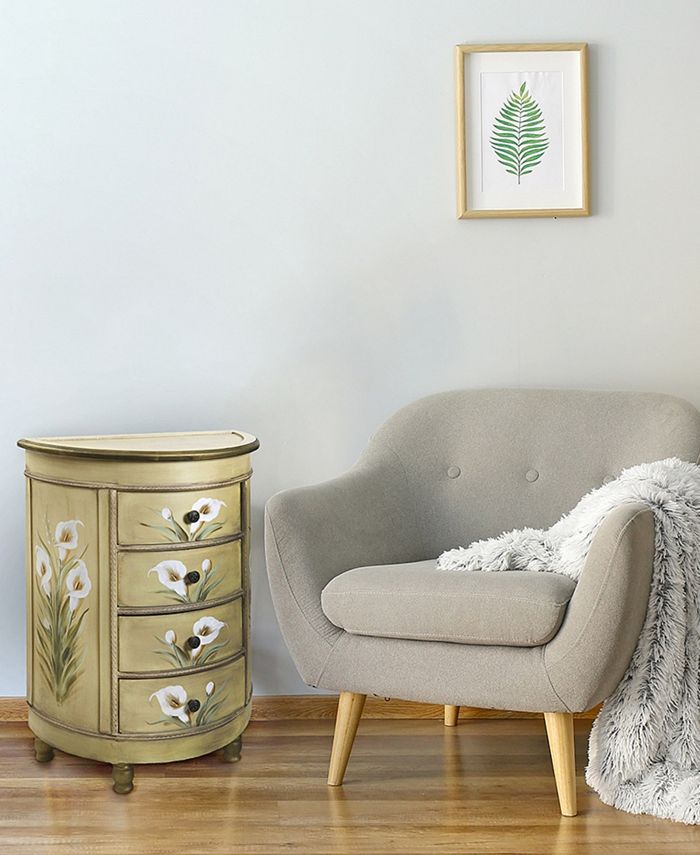 Nearly Natural Antique-Style Accessory Table - Macy's