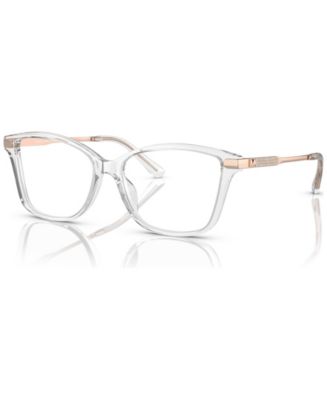 Michael Kors Women's Round Eyeglasses, MK4105BU 54 - Macy's