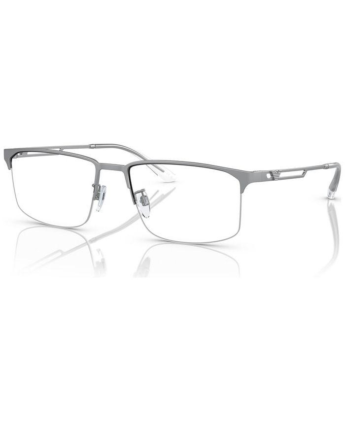 Emporio Armani Men's Pillow Eyeglasses, EA1143 55 - Macy's