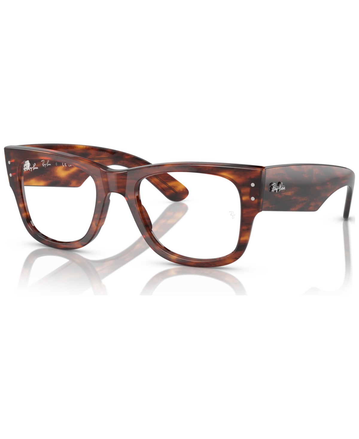 Click here for Ray-Ban Unisex Square Eyeglasses  RB0840V 51 - Str... prices