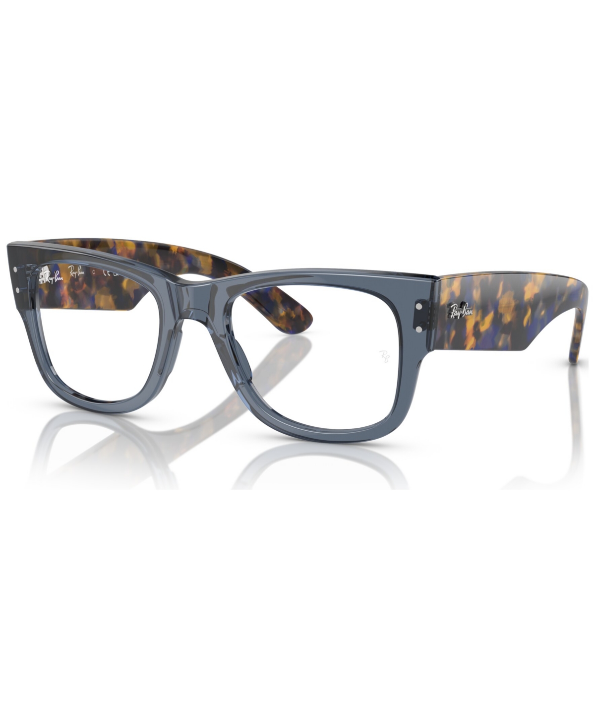 Click here for Ray-Ban Unisex Square Eyeglasses  RB0840V 51 - Tra... prices
