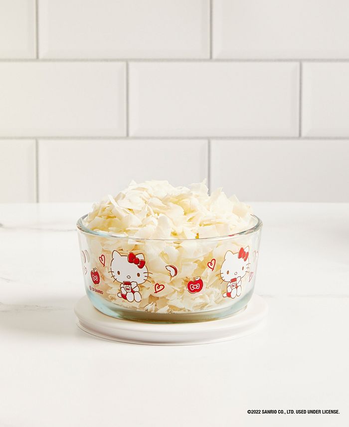 Pyrex 6 Piece Glass Storage Set Hello Kitty - Macy's