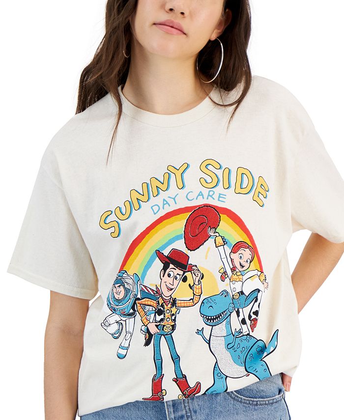 Disney Juniors' Sunnyside Toy Story Cotton Graphic T-Shirt - Macy's