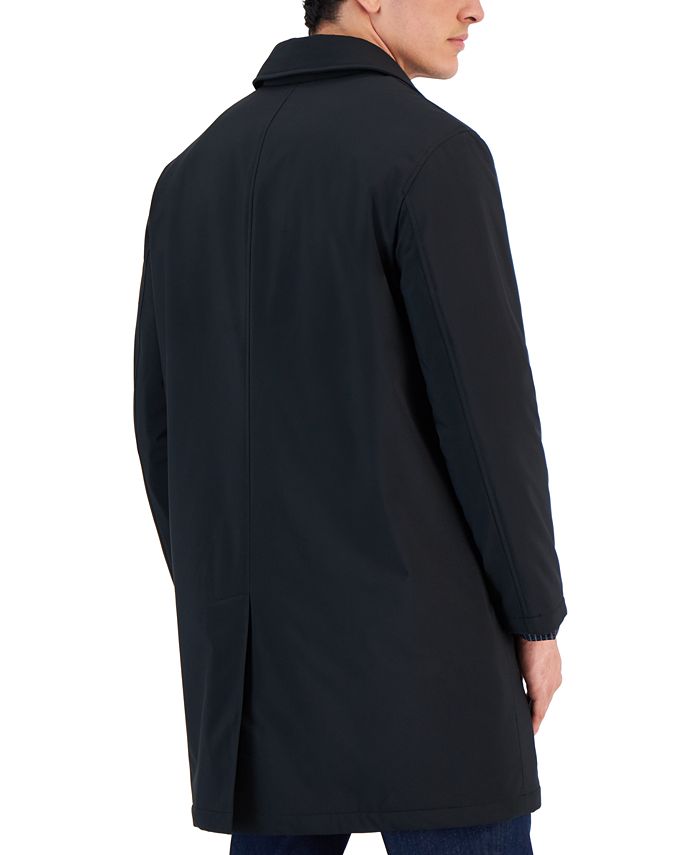 Alfani Men's Alfatech Water-Resistant Topcoat, Created for Macy's - Macy's